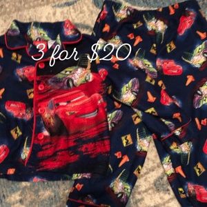 Disney | Pajamas | Disney Cars 2 Piece Button Down Pajamas 24m | Poshmark